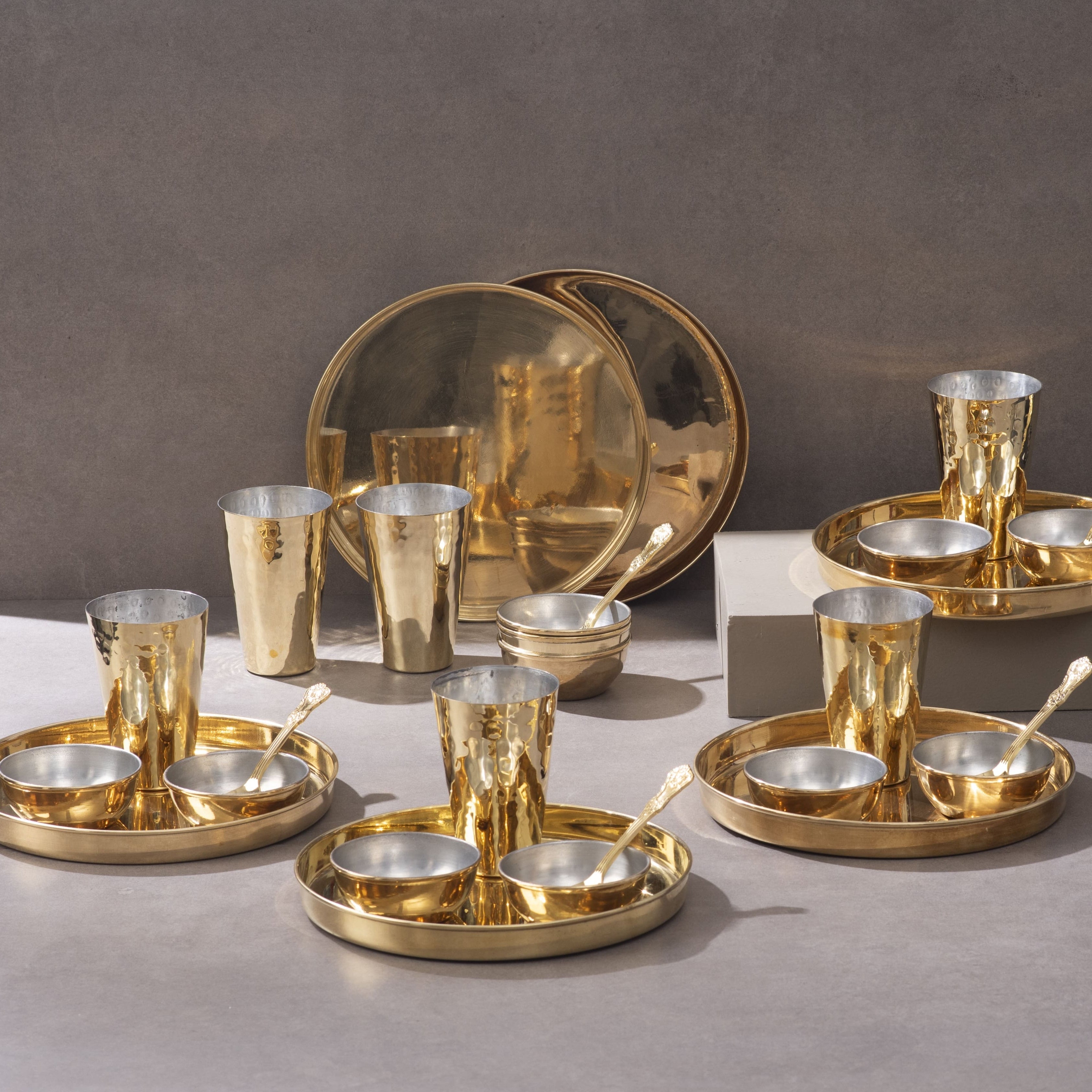Brass Thali Set | Upto 10% Off | P.TAL – P-TAL