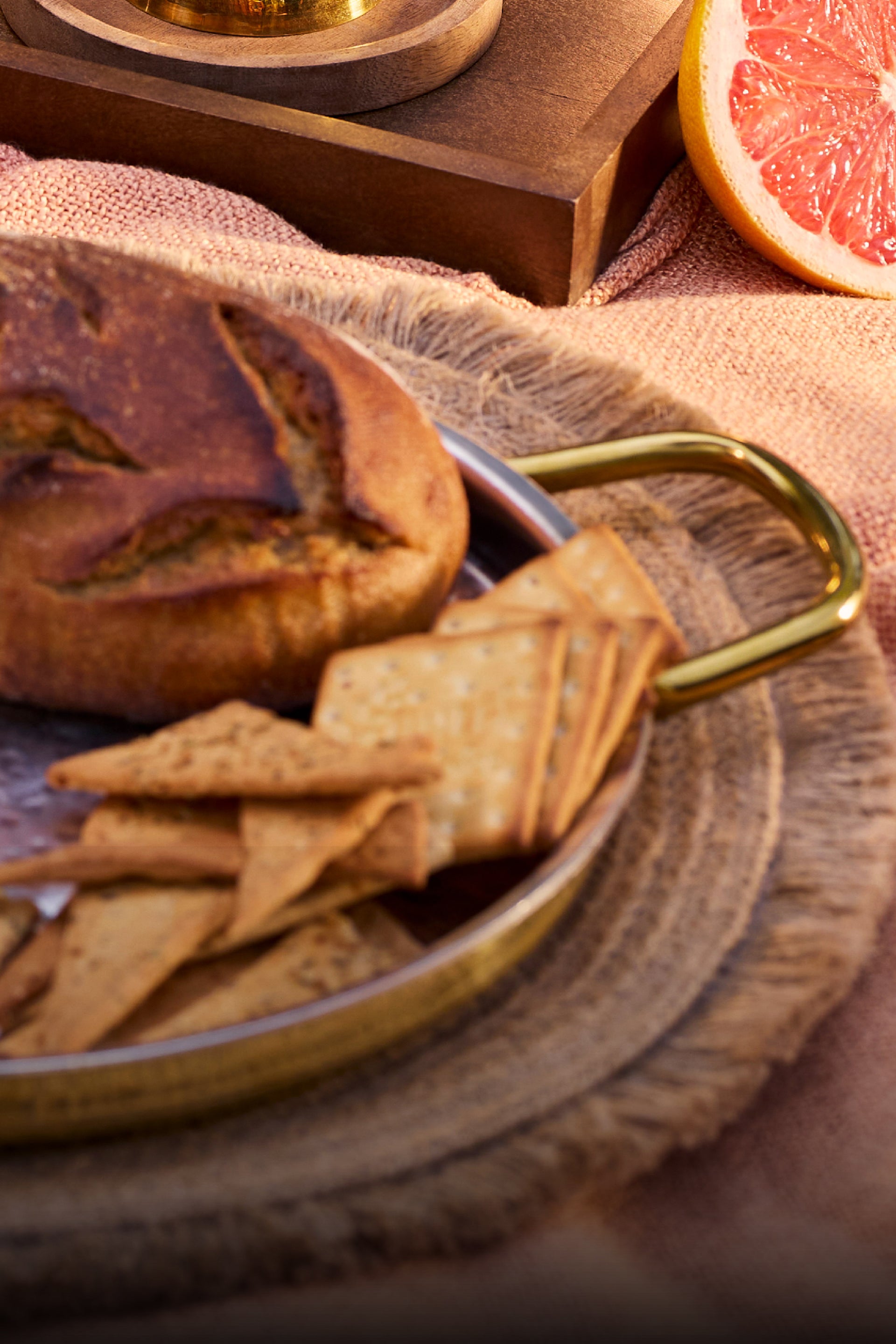 Brass Dosa Tawa with Insulated Handle – P-TAL