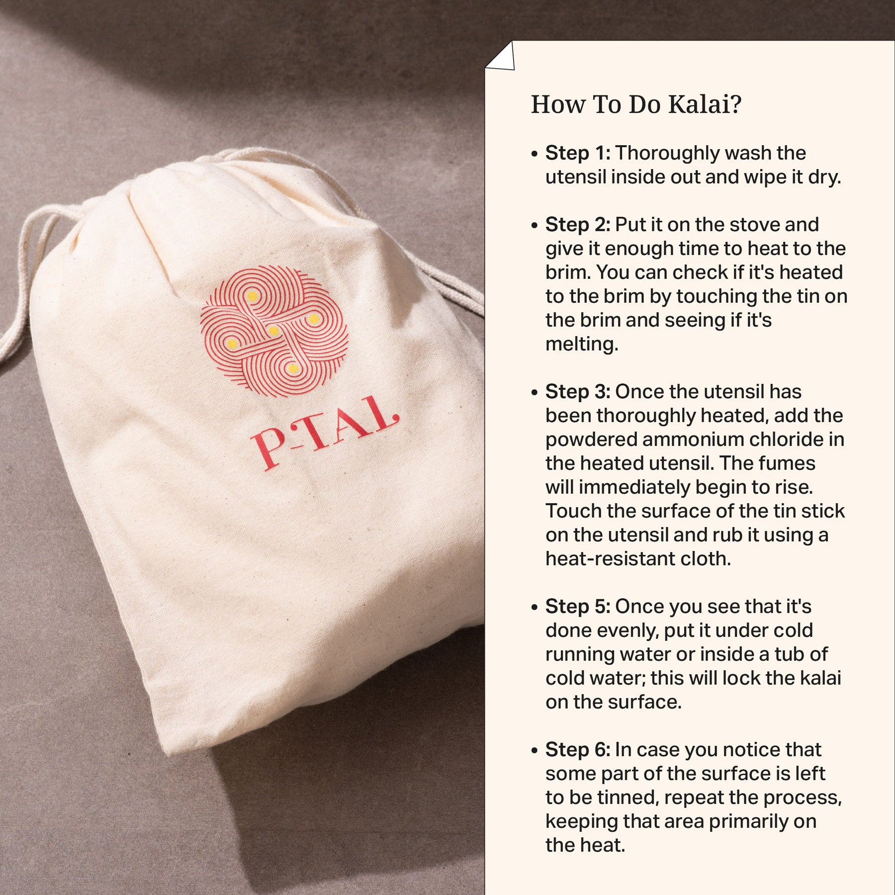 Kalai Kit for Brass & Copper Utensils – P•TAL